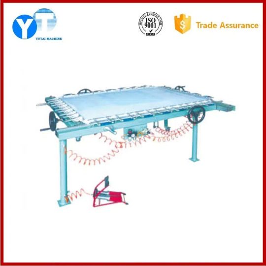 Electric Mesh Screen Stretching Machine Factory Price | Yutai Machine